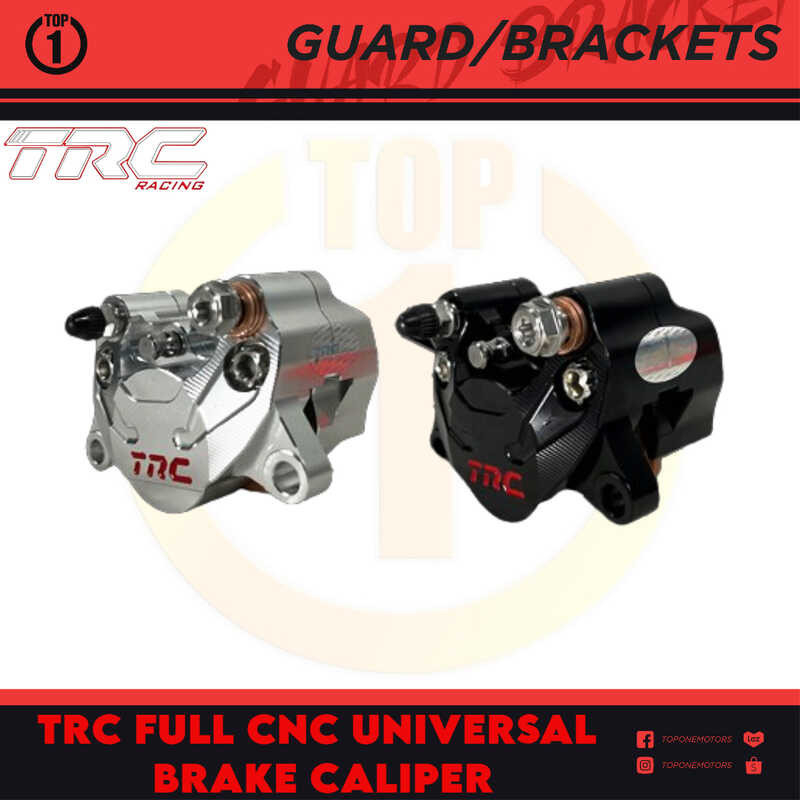 TRC Top1 MOTORS FULL CNC UNIVERSAL BRAKE CALIPER C-As2 AXIAL 2 POT ...