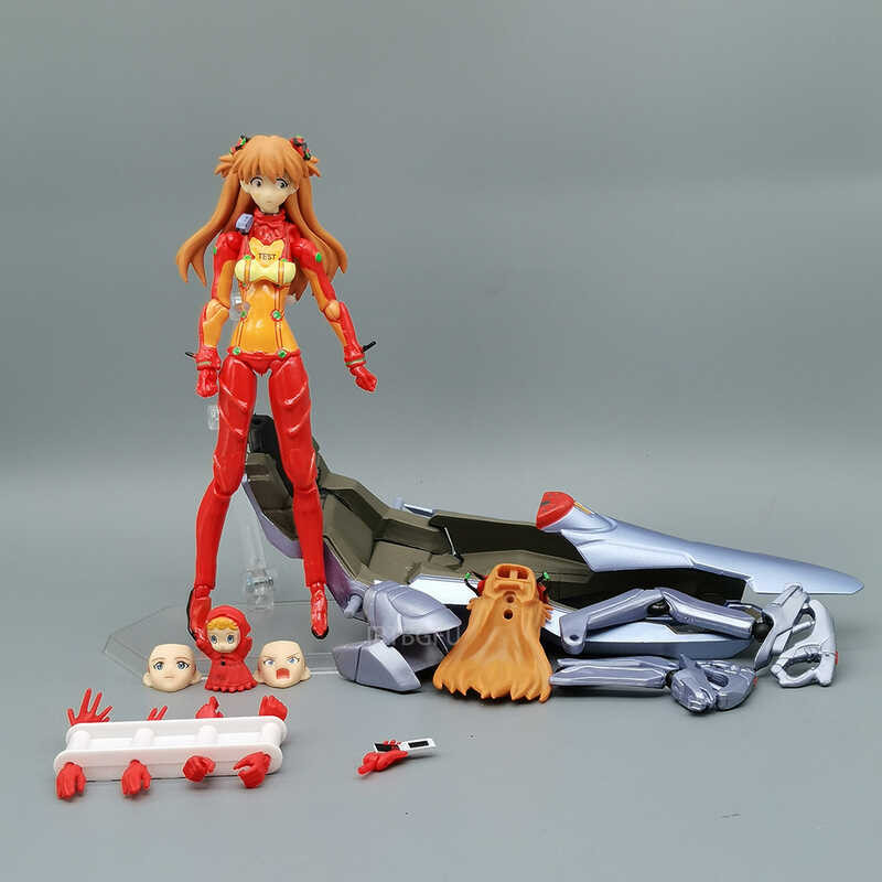Figma 084 Asuka Langley Shikinami: Test Plugsuit Ver.Evangelion: 2.0 ...