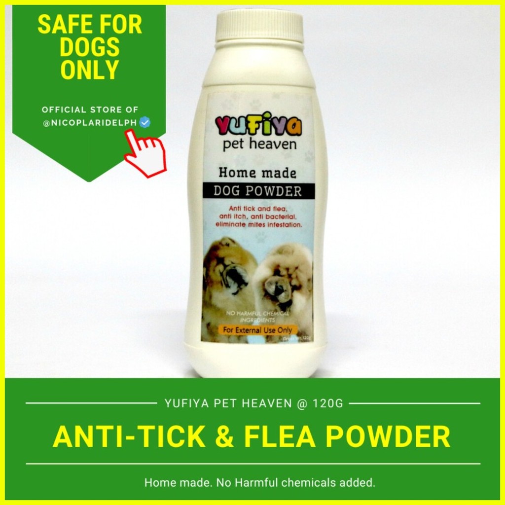 ஐ ☸ Yufiya Powder for Dogs with Ticks, Fleas, Itch, Mange and Mites ...