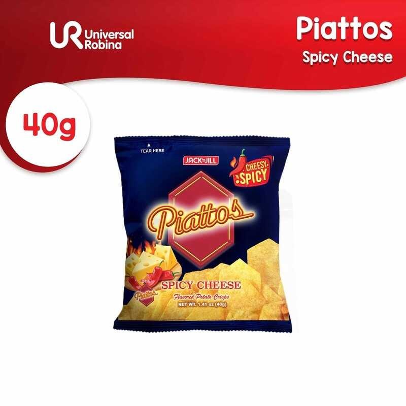 Piattos Spicy Cheese Flavored Potato Crisps 38g | Shopee Philippines