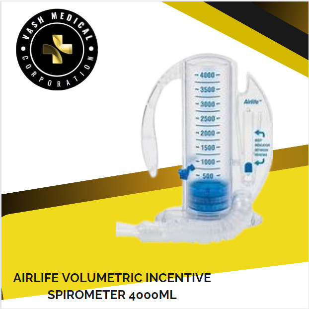 AIRLIFE VOLUMETRIC INCENTIVE SPIROMETER 4000ML | Shopee Philippines
