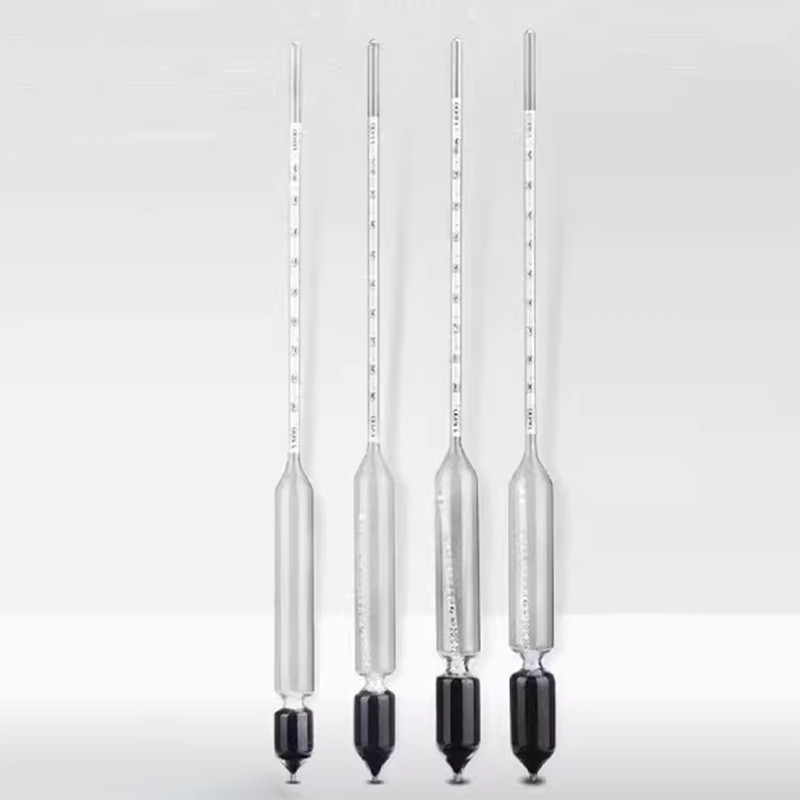Glass density meter hydrometer experimental equipment liquid Baume ...