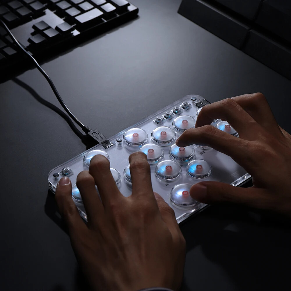 Haute42 Arcade Hitbox Controller Fight Stick PC Joystick Hitbox ...