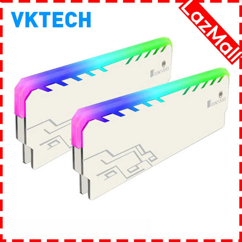 Vktech Rgb ★ Ram Heatsink Ddr Ddr3 Ddr4 Memory Coog Heat Spreader