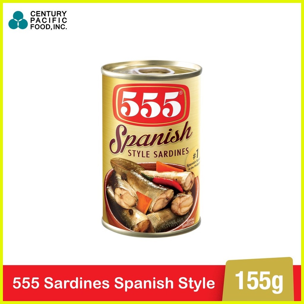 555 Tuna Caldereta 155g x 2 + 555 Tuna Afritada 155g x 2 + 555 Sardines ...