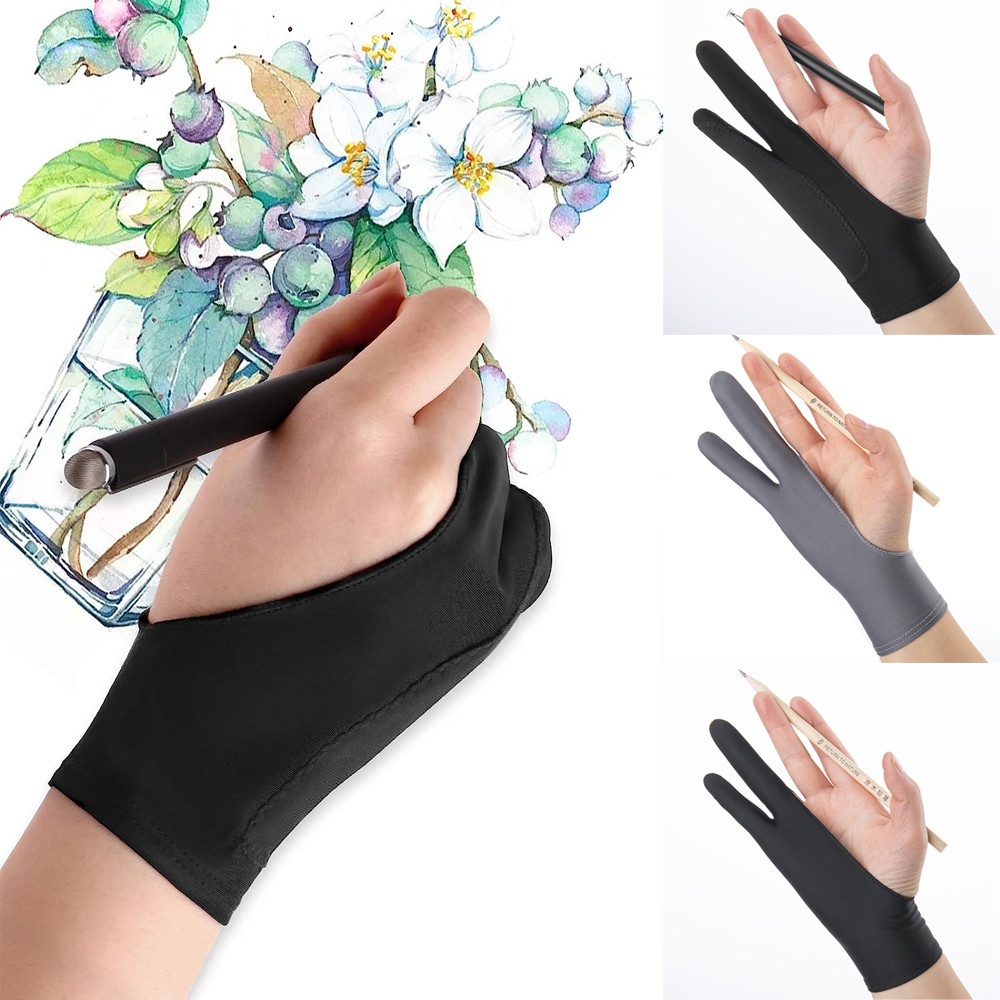 1PCS Artist Drawing Glove 3-Layer Palm Rejection Right Left Hand ...