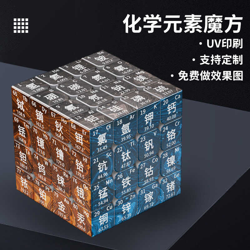 Abb Chemical Element Periodic Table Physics Third Order Rubik's Cube ...