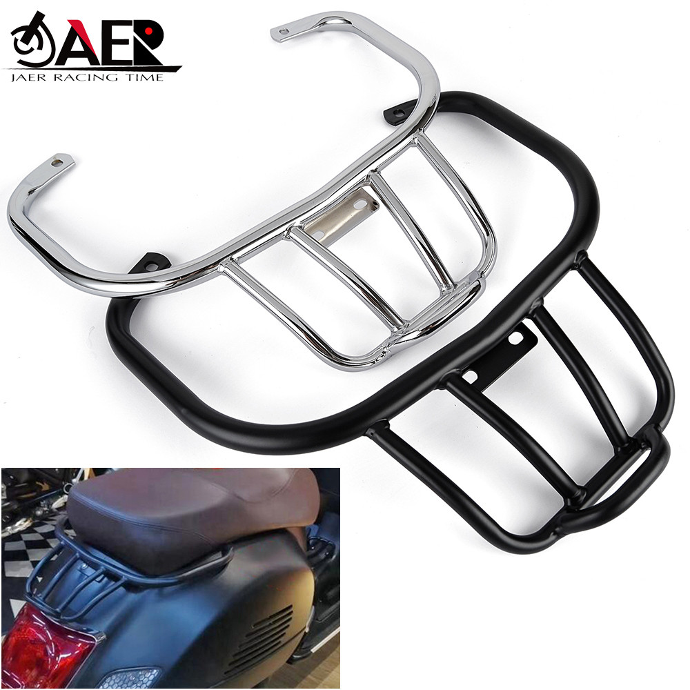 Motorcycle Carrier Lage Rear Rack Steel Cargo Shelf Case Holder Stand ...