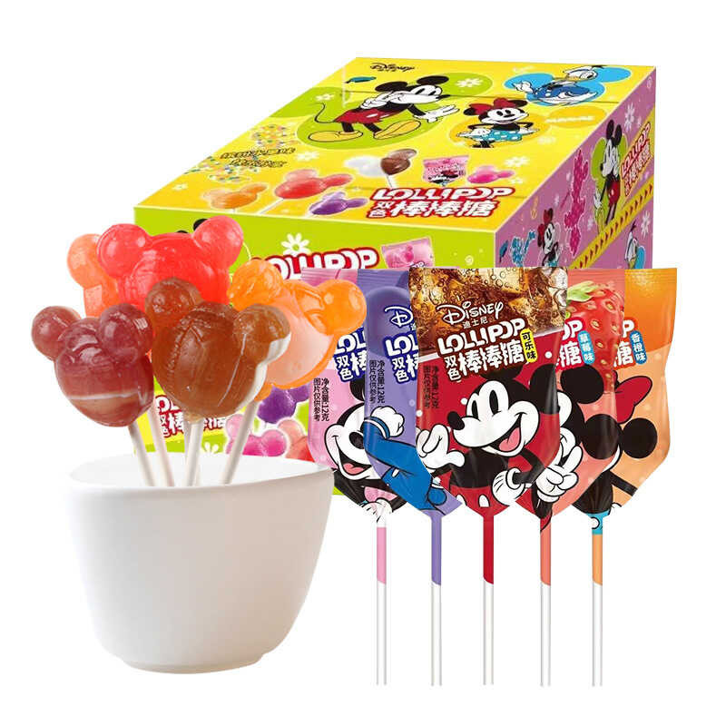 2025 Dixie Nimich Head Mickey Mouse Children's Day Fruit Flavored Candy ...