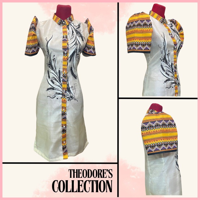 Modern Filipiniana Dress Ethnic | Filipiniana Ladies Barong Dress ...