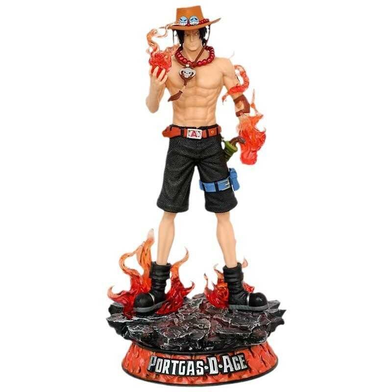 6 One Piece Series GK Third Anniversary Small Fantasy Ace Figurine ...
