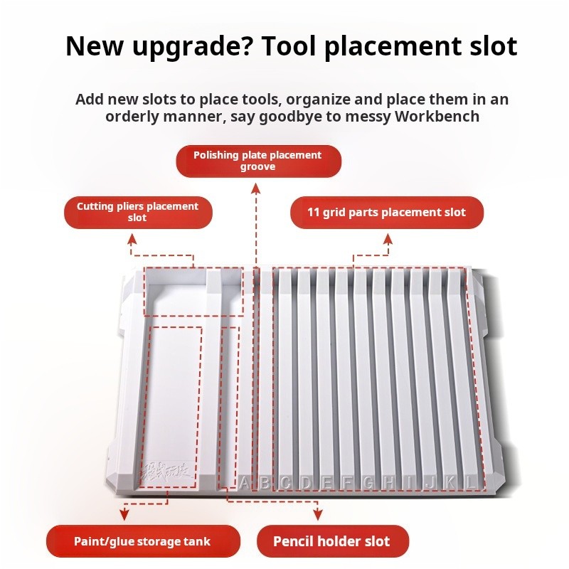 Model Storage Rack MS094 for Gundam Integrated Military Gunpla Model ...