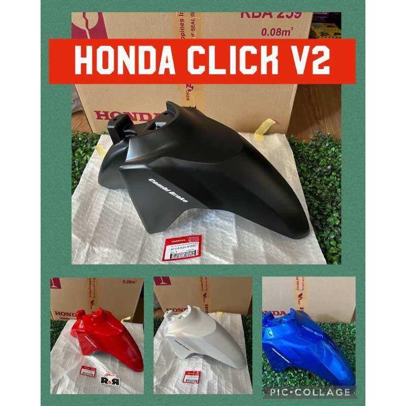 & Honda Click 125I V2 Front Fender Set Ang Tunay Na Bahagi | Shopee ...