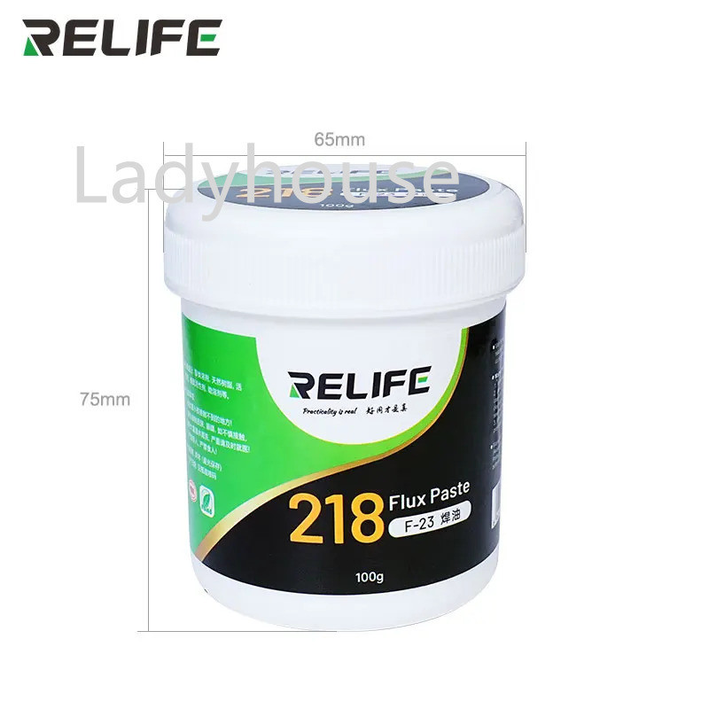 RELIFE F-23 100g Soldering Flux,No Clean Solder Flux Paste For Soldering,SMD Solder Oil For ...