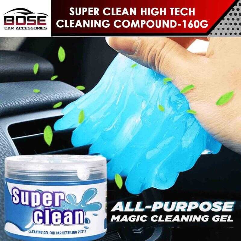 Super Clean Car Cleaning Glue Slime Cup Holders Sticky Jelly Gel ...