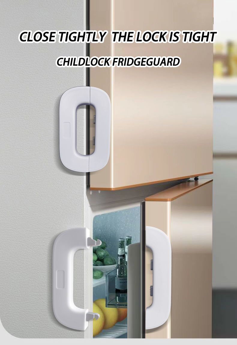 Child safety lock Refrigerator lock cabinet door lock Multi-function ...