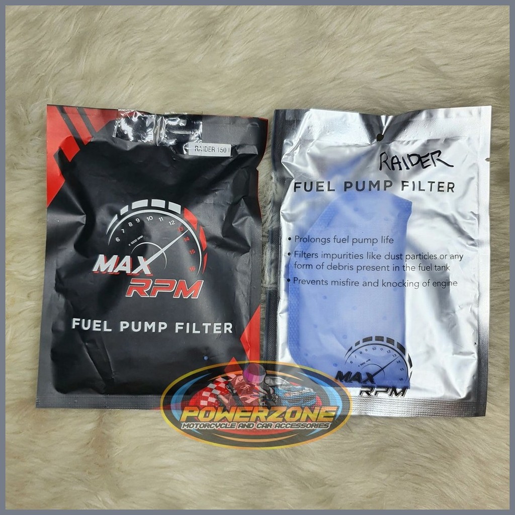 ∤ MAX RPM FUEL PUMP FILTER - RAIDER150 FI / PCX | Shopee Philippines