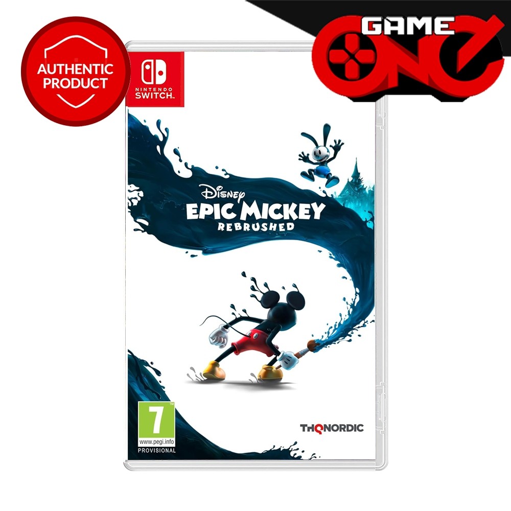 ♞Nintendo Switch Disney Epic Mickey: Rebrushed [EU] | Shopee Philippines