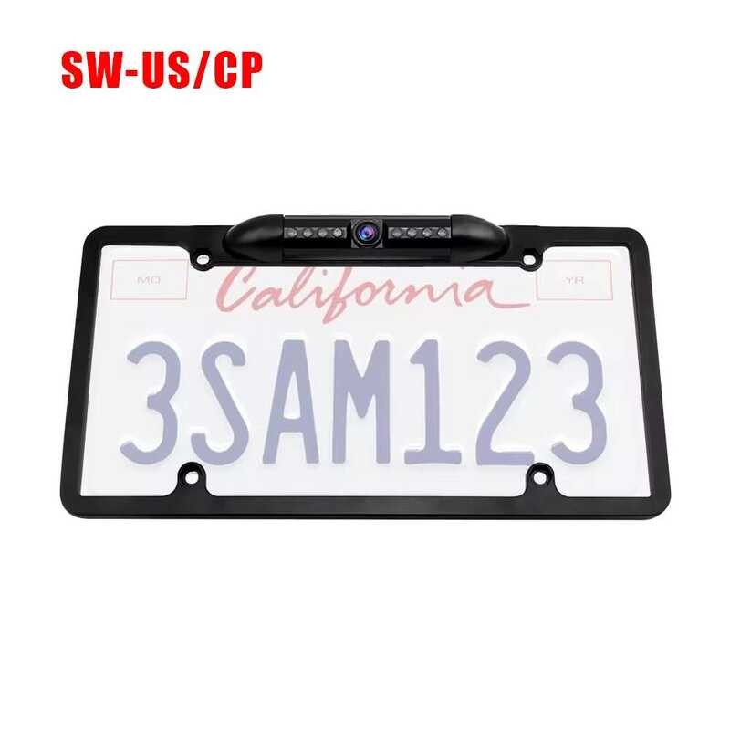 8 IR LED Night Vision US License Plate Back up Camera for Parking ...