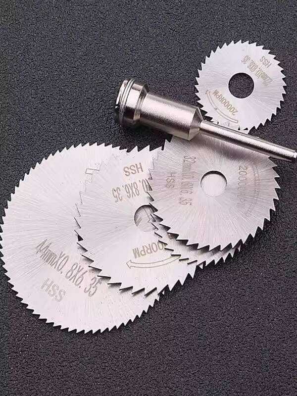 ☑♥ Cutting Disc Grinder Electric Drill High-Speed Steel Wood Mini ...