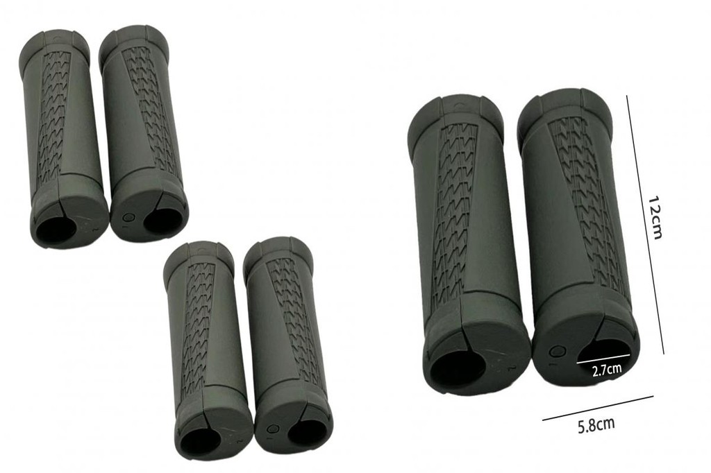 Ergonomic Dumbbell Handles Weightlifting Grips 1/2 Pairs Angled Barbell ...