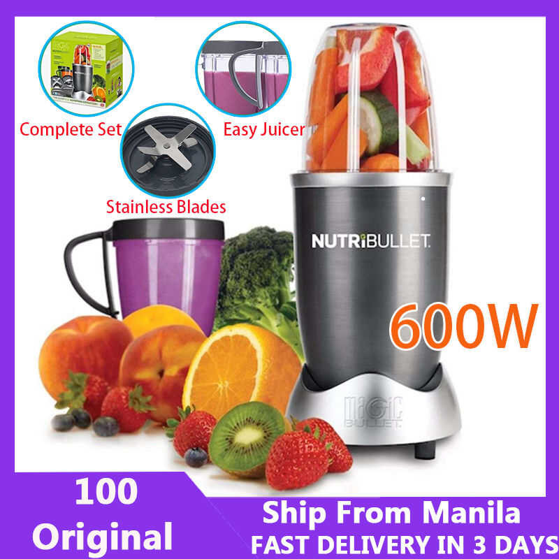 Nutribullet 600W High Speed /Mixer System And Original Fruit Extractor ...