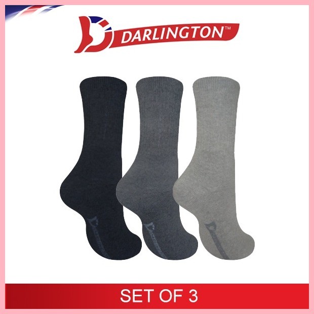 Darlington Mens Sports Thick Makapal Cotton Regular Socks 971068 Set of ...