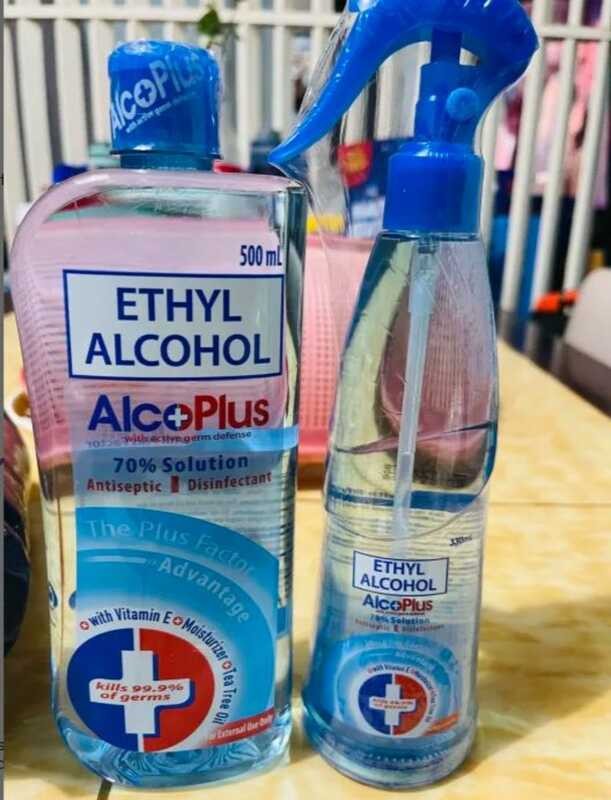 Alcoplus Blue 70% Ethyl Alcohol 3A4 | Shopee Philippines