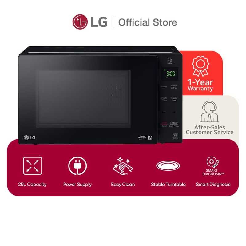 LG 25L Smart Inverter Neochef Microwave Oven - Solo (Microwave ...