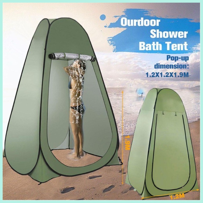 Pop Up Pod Changing Room Privacy Tent Outdoor Shower Tent Camp Toilet ...