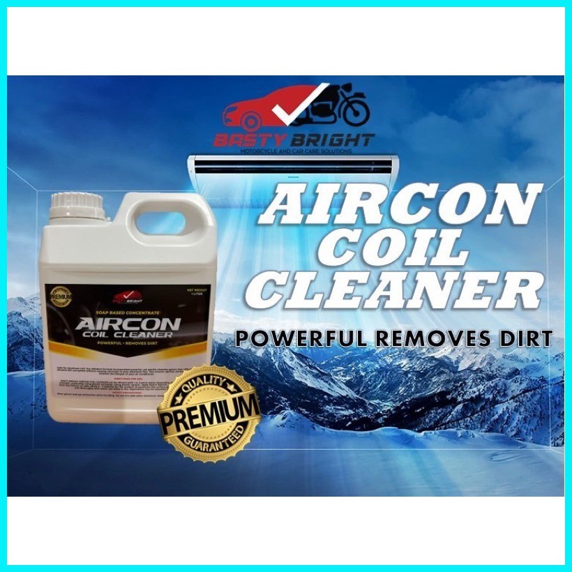 AIRCON COIL CLEANER 1 LITER (soap base concentrated) | Shopee Philippines