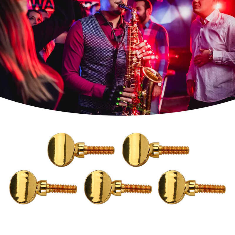 M Saxophone Sax Neck Screw Easy To Install Brass For Replacement ...