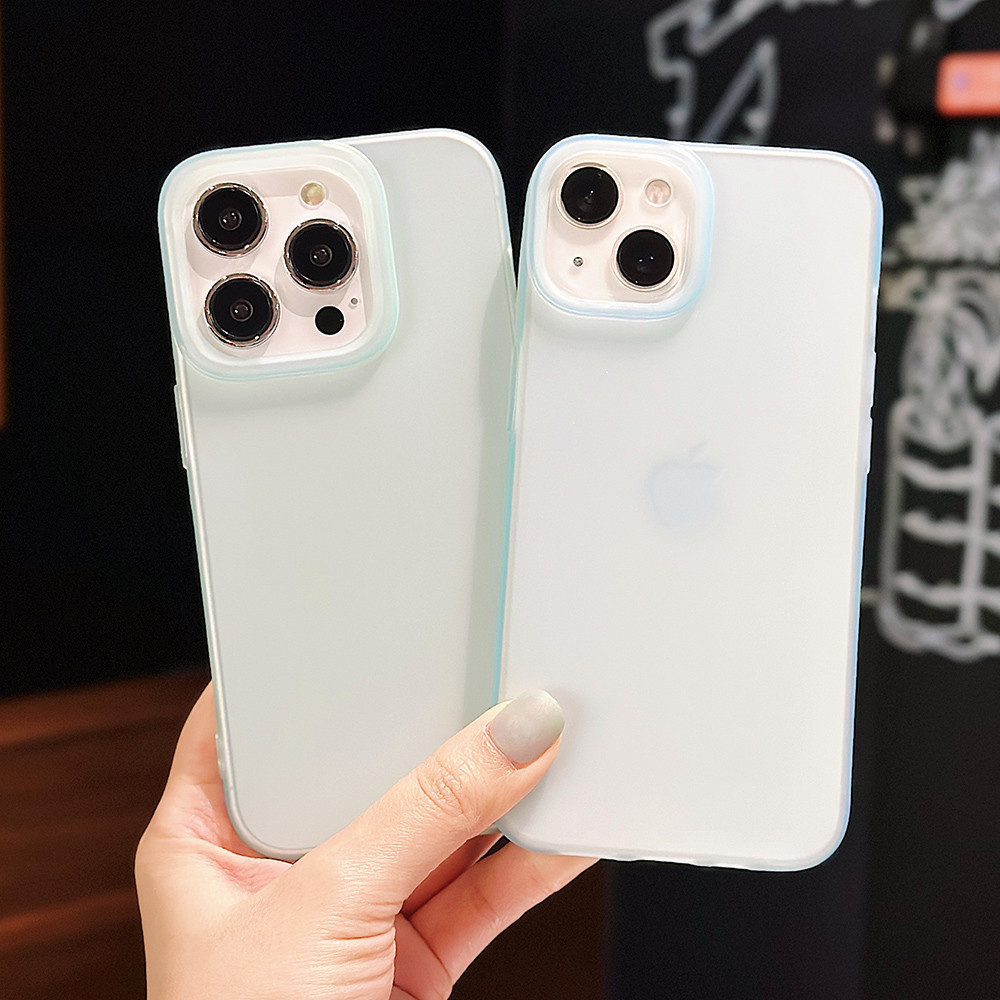 Pink Ultrathin Foggy Surface Frosting Phone Case For iPhone 15ProMax ...