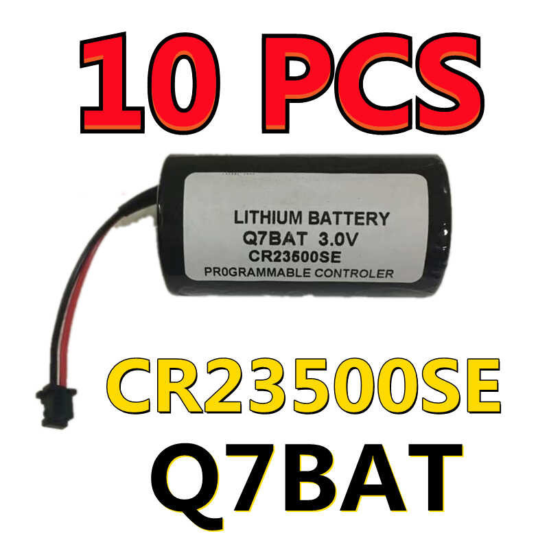 10Pcs Bagong Genuine Cr23500se Q7bat 3V PLC Lithium Battery | Shopee ...