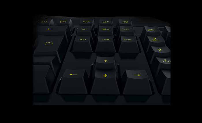 COD GENIUS Gx-Gaming K5 SCORPION BLACK 7-Led BACKLIGHT GAMING KEYBOARD ...