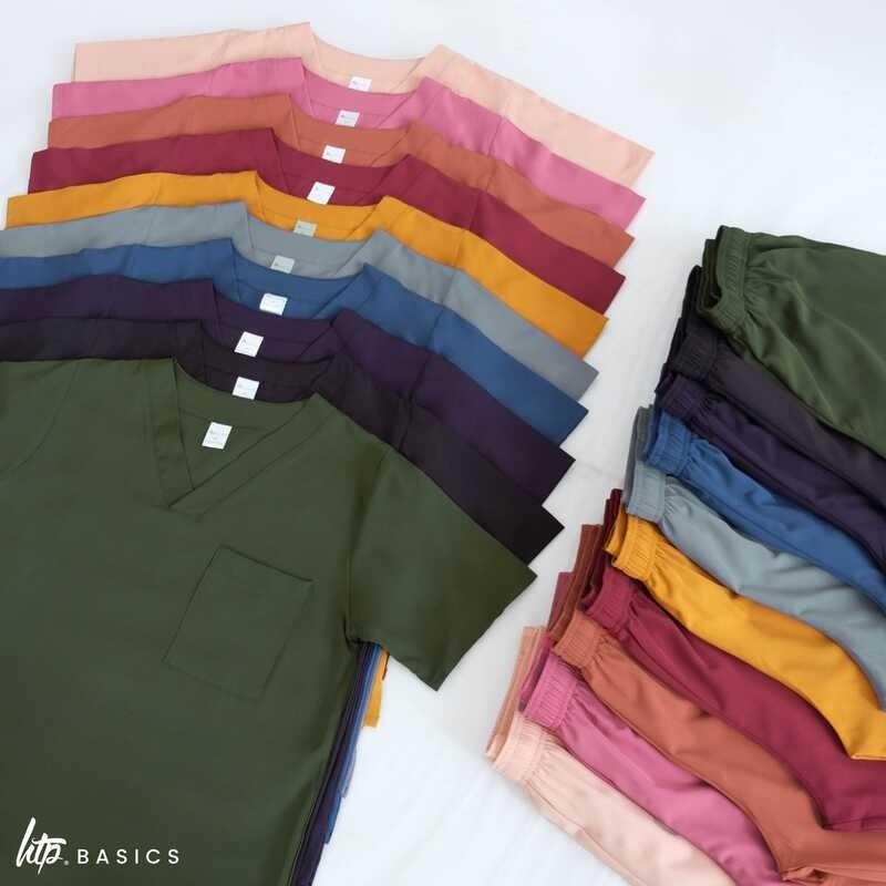 Basics 5 HTP Pocket Unifit Scrub Suit (Unisex / Para Sa Mga Lalaki At ...