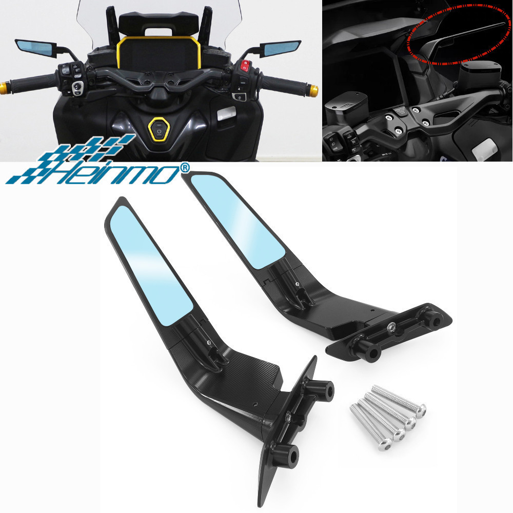 For Yamaha Tmax560 Rearview Side Mirror Tech Max Wind Wing Rearview ...