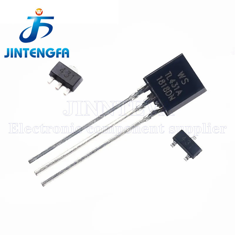 50PCS TL431 CJ431 TL431A WS431 431 SOT23 SOT89 TO92 DIP SMD 0.5% Adjustable Voltage Reference ...