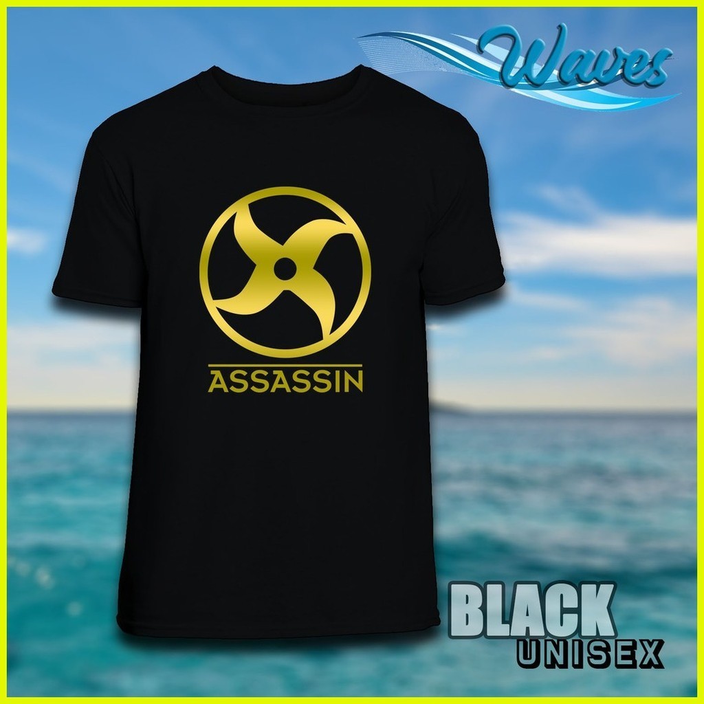 Tank Fighter Mage Support Assassin Marksman Main BLACK Shirt Type Class ...