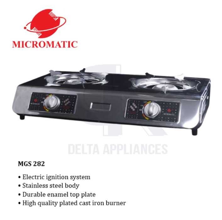 MGS Micromatic 282 Gas Stove (Double) | Shopee Philippines