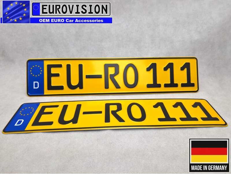 DEUTSCHLAND Background Europlates Mga-Iba't-Ibang - Ba PAIR Ng Yellow D ...