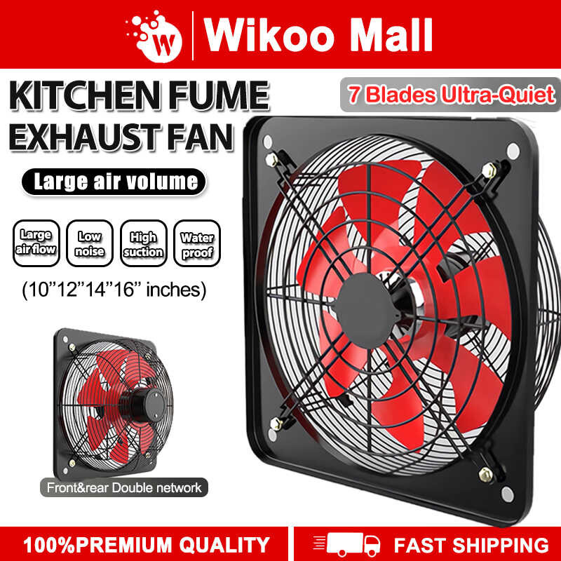 8/10/12/14/16 Inch All-Metal Industrial Household Type Oil Fume For ...