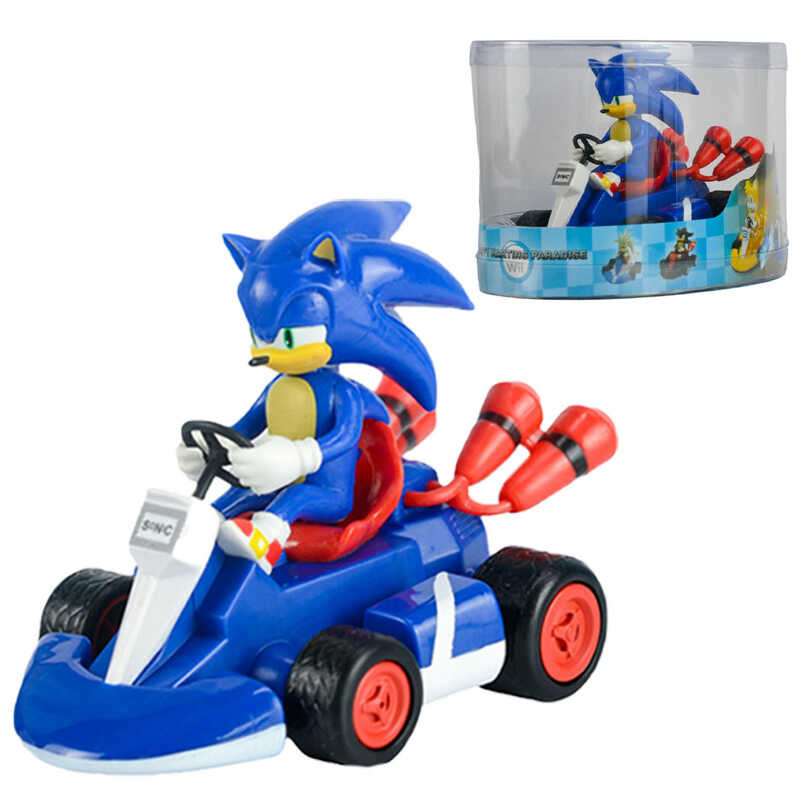 54 Sonic Pull Back Car Hedgehog Shadow Tails Rouge The Bat Action ...