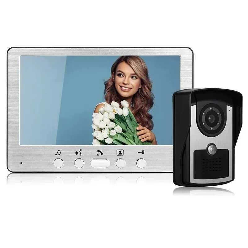 Camera Video Doorbell with Night Vision and Two-Way Intercom, Visual ...