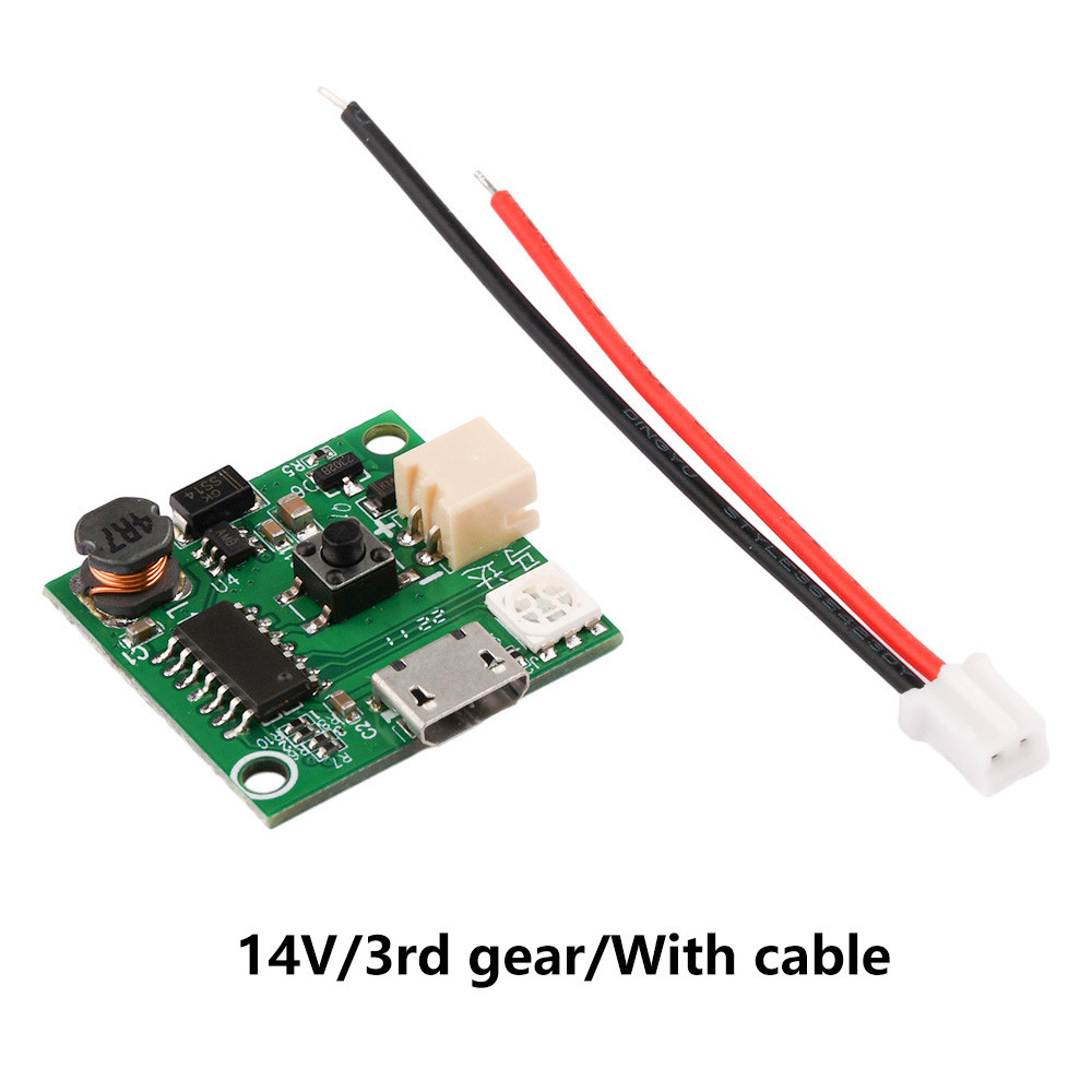 USB Mini Fan Circuit Board 3.7V Battery Charging Module DC UPS with ...