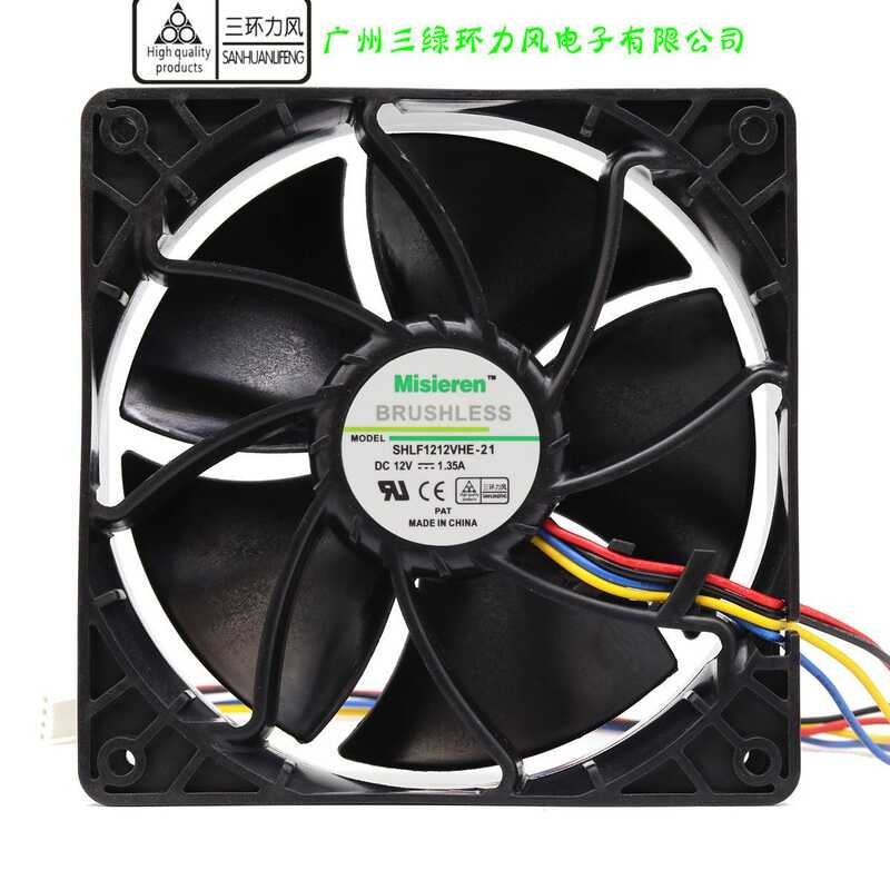 Tatlong Ring Force Wind Marahas High-Speed Industrial 12038 12V 1.35A 4 ...