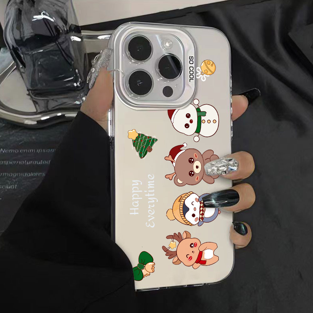 Luxury Happy New Year Painted Silver IMD Phone Case For Tecno Spark 30C ...