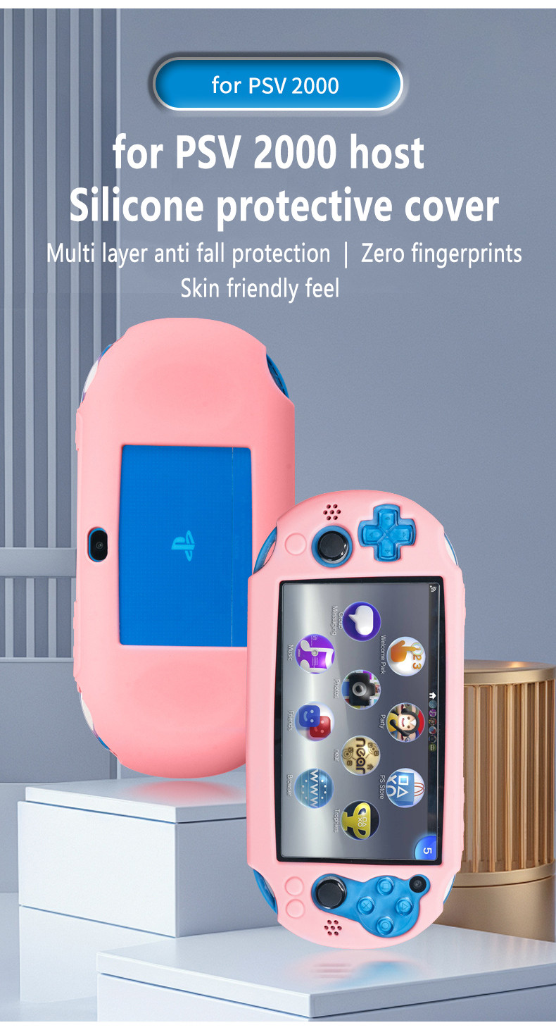 PSV 2000 Silicone Protective Case Skin Friendly Touch Soft Shell Anti ...