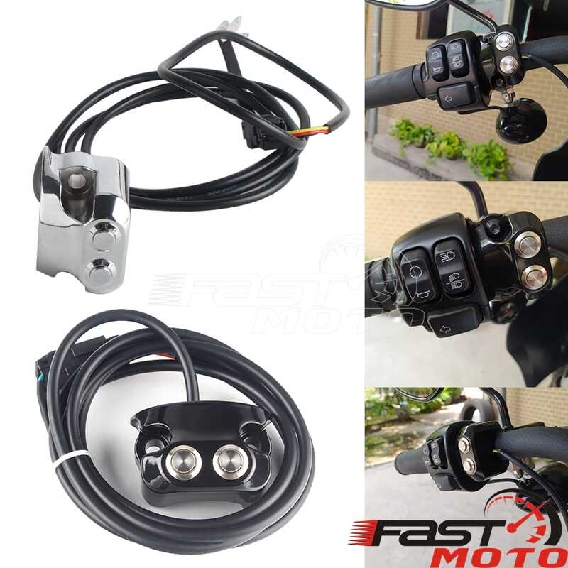 ZXH 1" 25Mm Handlebar Air Ride Switch Controller Push Button Air ...