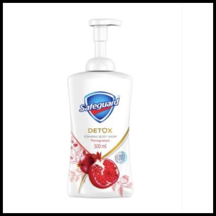 Safeguard Detox Foaming Bodywash Pomegranate 500ml ⚐ ☹ | Shopee Philippines